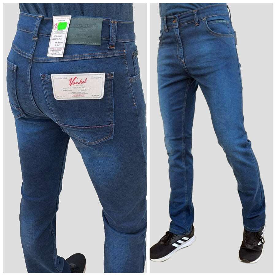 Elastīgi, šauri džinsi Vankel-084, Slim fit